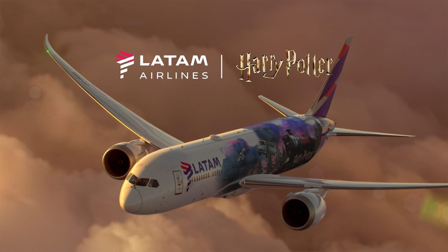 A magia que decola: LATAM e Warner Bros. levam Harry Potter aos céus ...